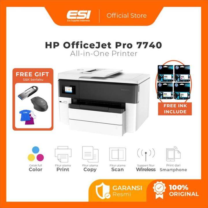 HP OfficeJet Pro 7740 Wide Format All-in-One Printer (G5J38A) | Lazada ...