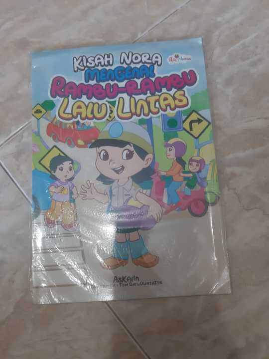 Buku Aktivitas Anak Kisah Nora Mengenal Rambu-Rambu Lalu Lintas ...