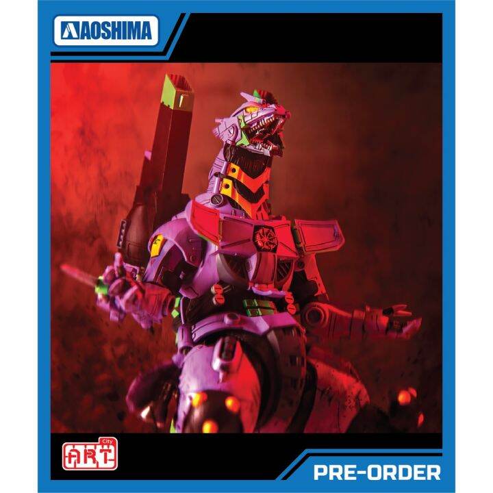 (READY STOCK) Aoshima ACKS - Evangelion Mechagodzilla - Type-3 Kiryu ...