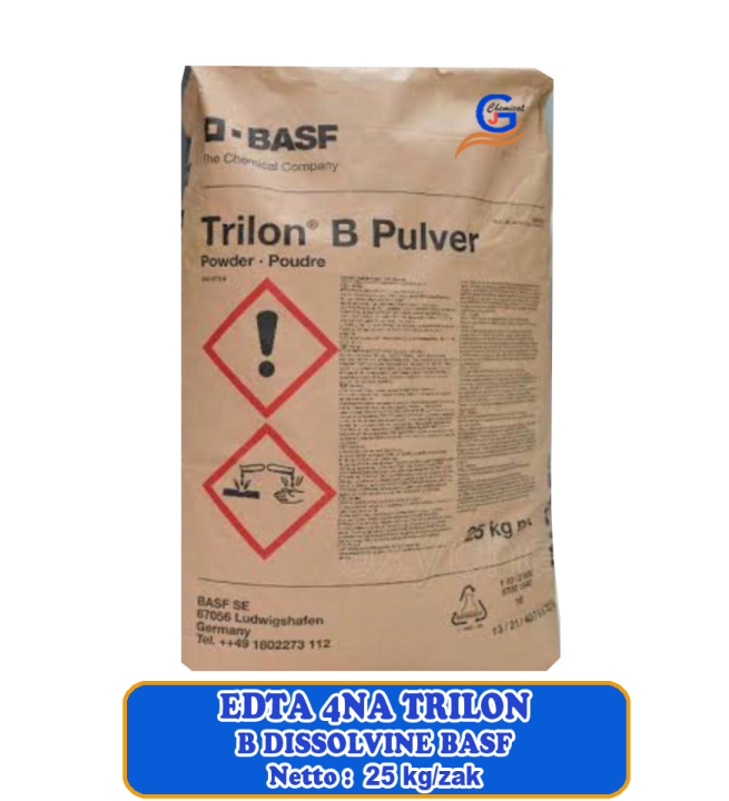 EDTA-4 NA TRILON B DISSOLVINE BASF 25 KG | Lazada Indonesia
