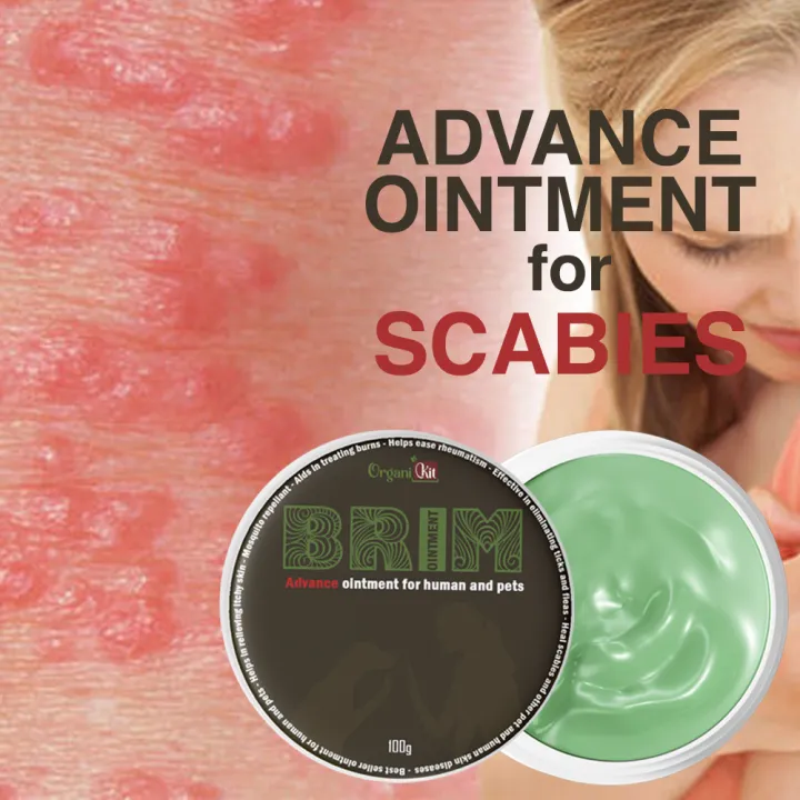 NEW AND IMPROVE BRIM ADVANCE OINTMENT / Scabies treatment for human ...