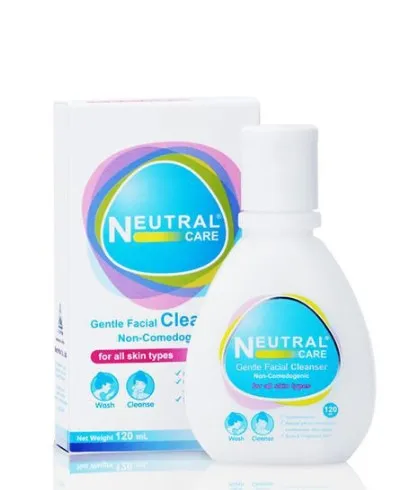 Neutral care gentle facial cleanser 120ml นิวทรัลแคร์ เจนเทิล เฟเชียล ...