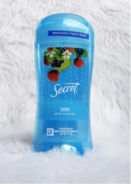 SECRET Fresh Clear Gel Antiperspirant Deodorant ( BERRY ) | Lazada PH