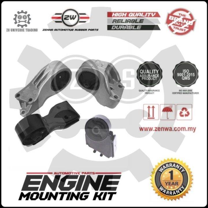 ZW Proton Iriz Auto Engine Mounting Kit Set | Lazada