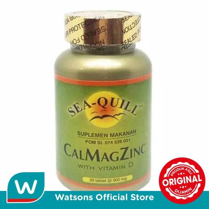 Sea-Quill Calmagzinc 30'S | Lazada Indonesia