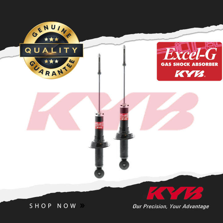 KYB KAYABA (2pcs) Rear Excel-G Shock Absorber for Mitsubishi Lancer EX, GLS 2007 - 2012 - 341444 ...