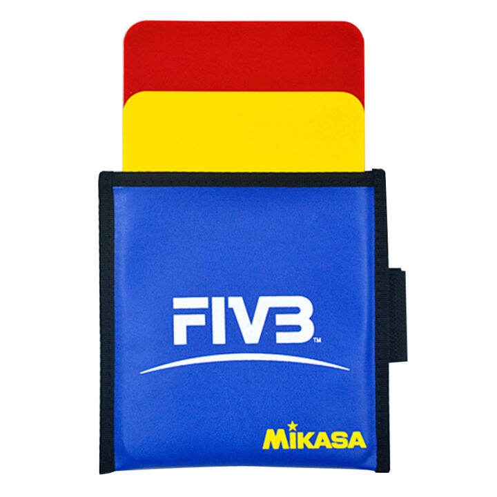 Origina Mikasa Volleyball Match Red Yellow Card FIVB Volleyball League ...