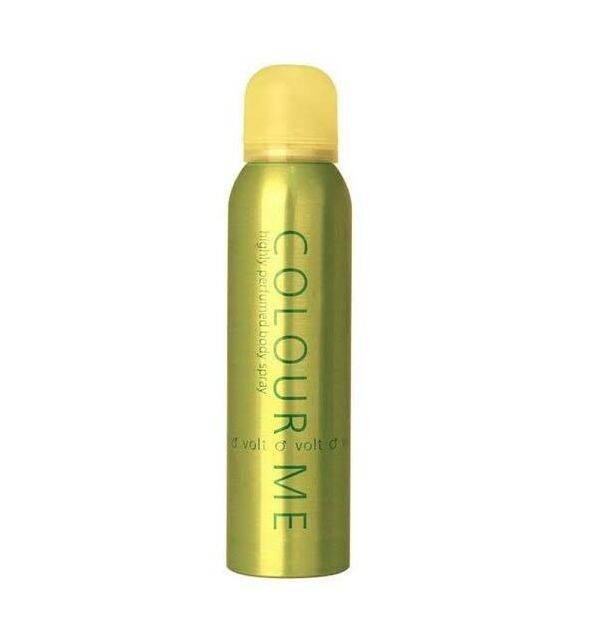 Colour Me Volt 150ML Body Spray For Men | Lazada
