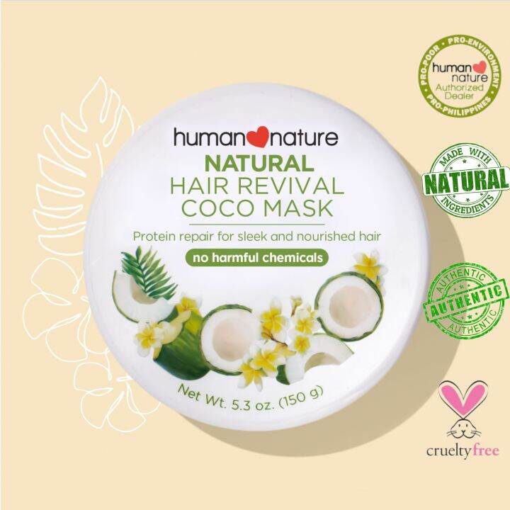 Human Nature Natural Hair Revival Coco Mask 150g | Lazada PH