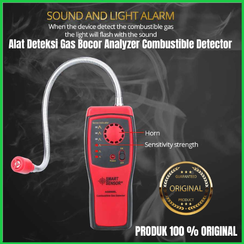 COD KKMOON Alat Deteksi Gas Bocor Analyzer Combustible Detector / alat ...