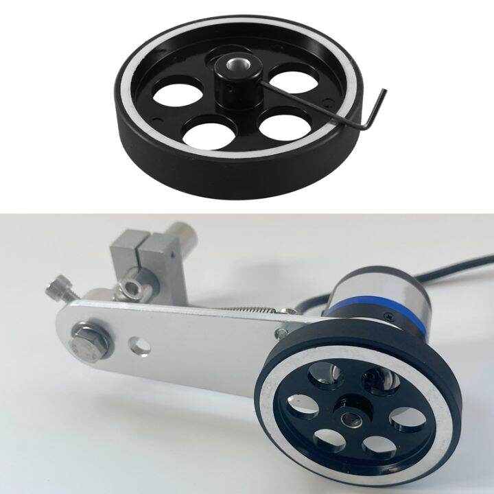 Industrial Aluminum Rubber Measuring Encoder Meter Wheel for Industrial ...