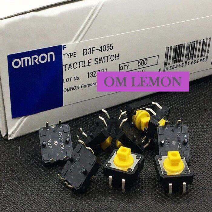 Tactile Switch B3F-4055 Tact Switch Push On | Lazada Indonesia