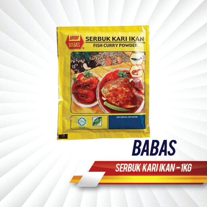 SERBUK KARI IKAN BABAS 1KG | Lazada