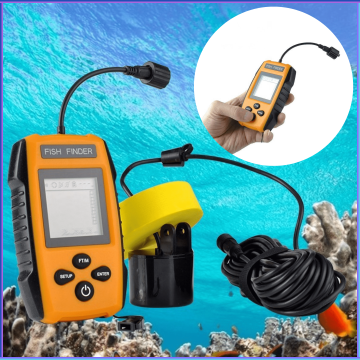 PENGIRIMAN CEPAT Portable Fish Finder 2.0 inch Display TL 88E / alat ...