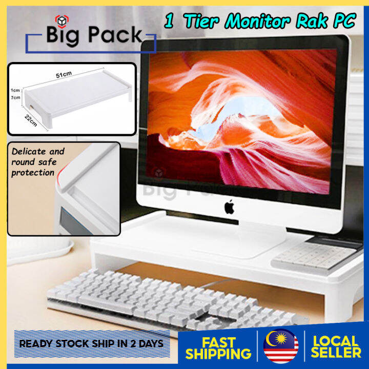 BIG PACK ZG101 Monitor Rack Modern Style Ergonomic Space-Saving ...