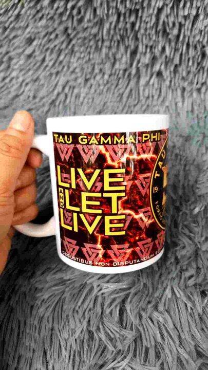 TAU GAMMA PHI TRISKELION ACCESSORIES-MUGS | Lazada PH