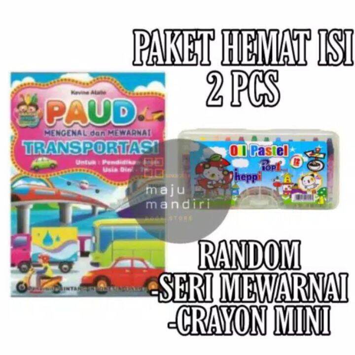 Seri Mewarnai PAUD Mengenal Dan Mewarnai | Lazada Indonesia