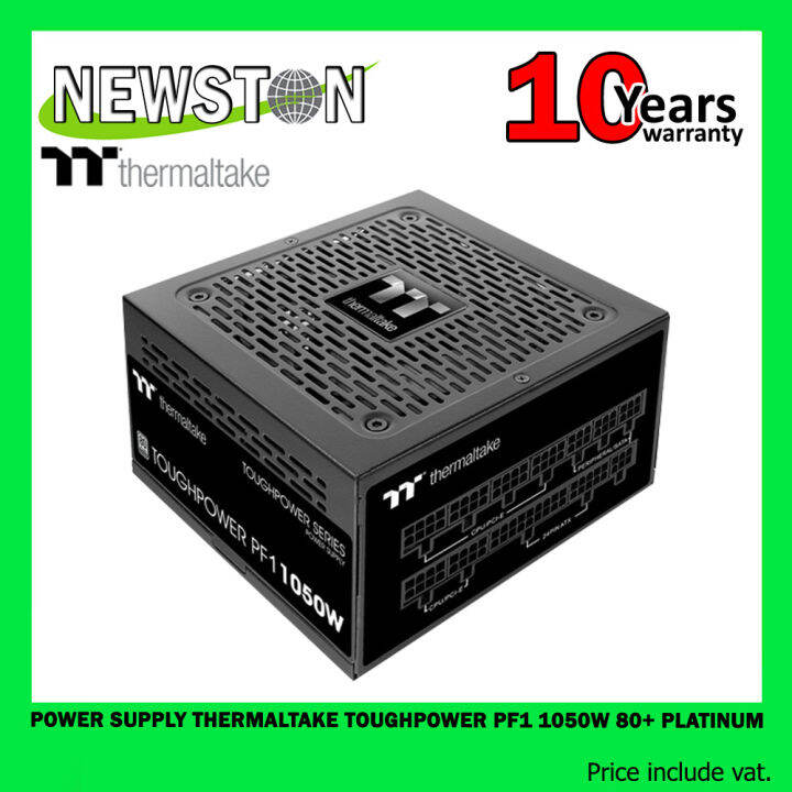POWER SUPPLY (อุปกรณ์จ่ายไฟ) THERMALTAKE TOUGHPOWER PF1 1050W 80 ...