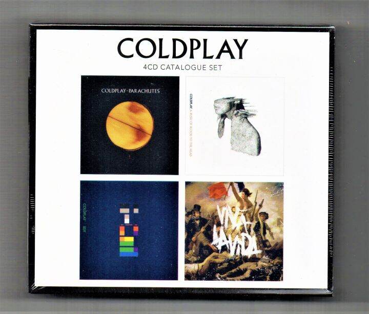 Coldplay - Catalogue Set 4CD ( Imported 4 CD ) | Lazada