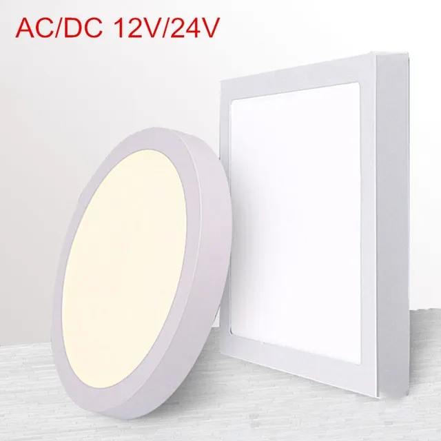 AC/DC 12V/24V 9W/15W/25W Round/Square Led Panel Light Surface Mounted ...