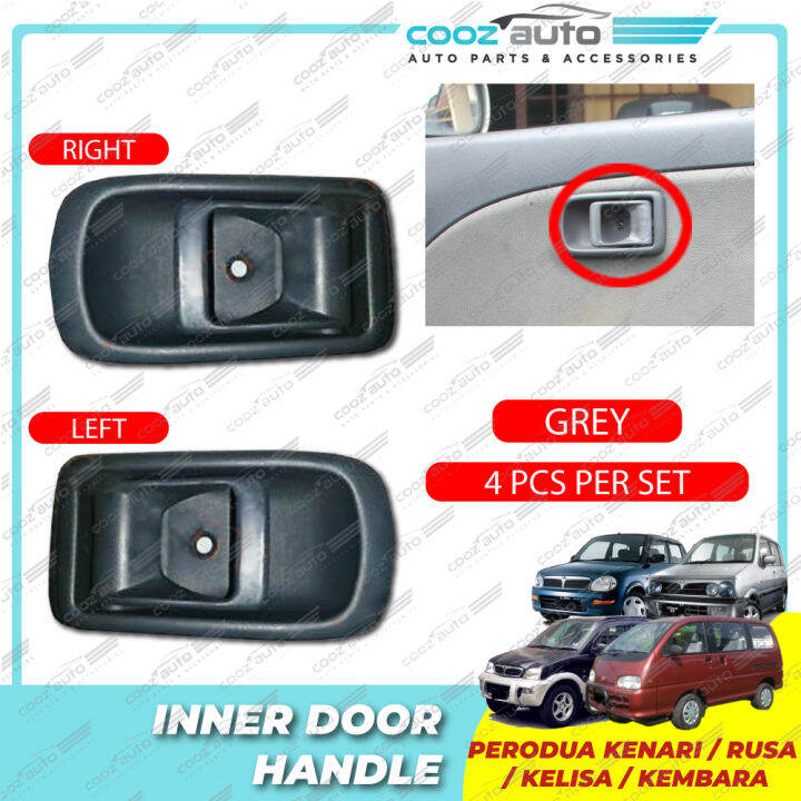 Perodua Kelisa Kenari Kembara Rusa Inner Door Handle Cover | Lazada