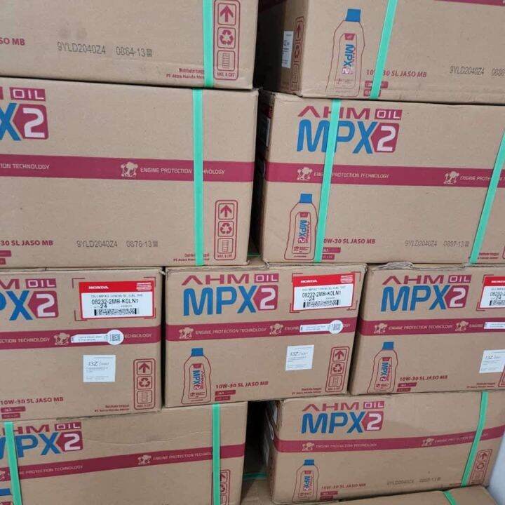 Oli AHM MPX2 800ML 1 Dus/24 Botol Kemasan Baru | Lazada Indonesia