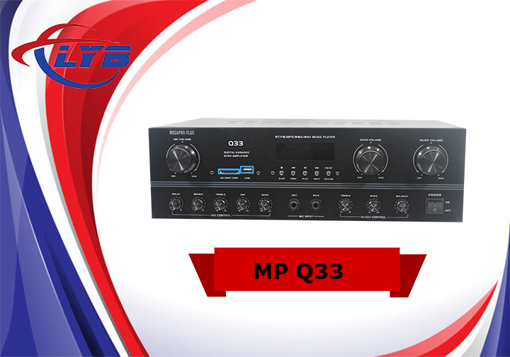 Megapro Plus MP Q33 Stereo Mixing Amplifier | Lazada PH