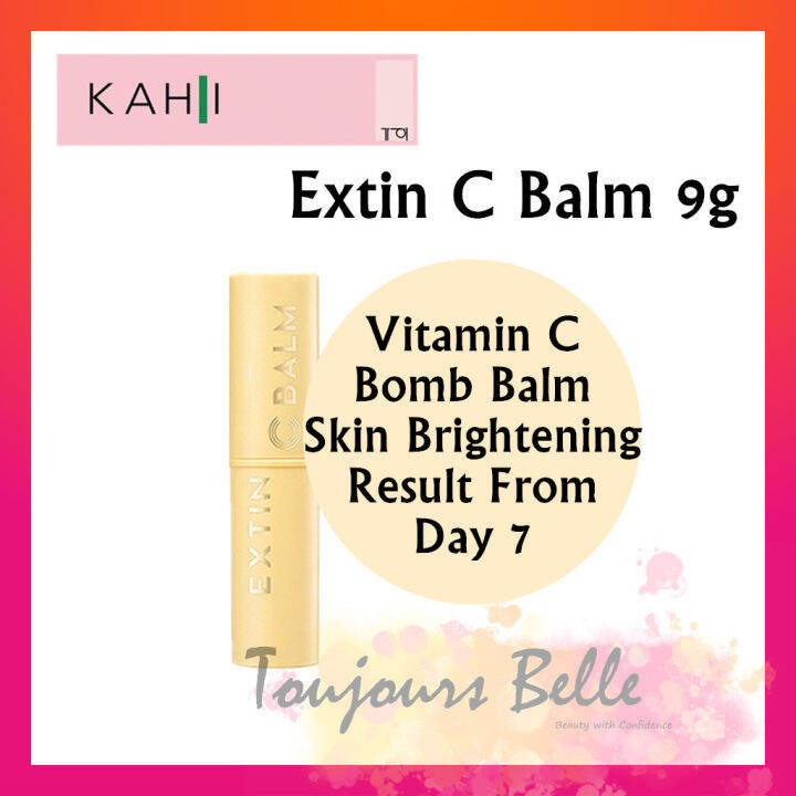【Vitamin C Bomb Balm】Kahi Seoul Extin C Balm 9g | Brightens Skin From ...
