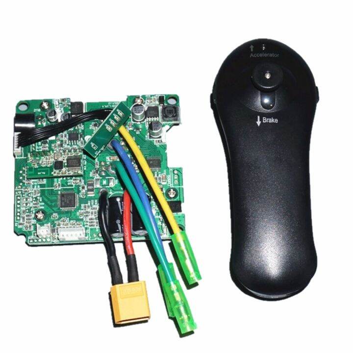 24v Remote Control Electric Scooter Brushless Controller Electric Four ...