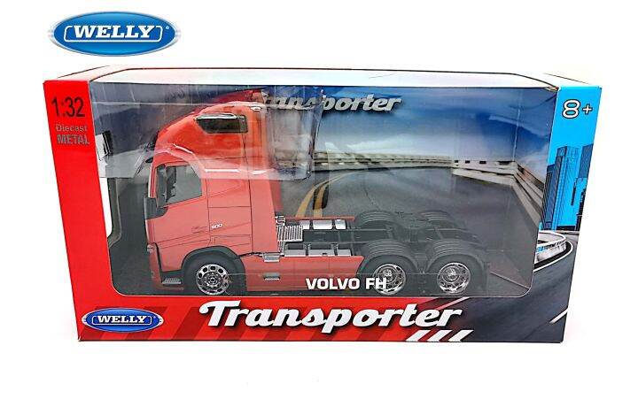 WELLY 1:32 METAL DIE CAST SH SUPER HAULIER SCALE MODEL VOLVO FH (6X4 ...