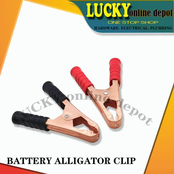 BATTERY ALLIGATOR TERMINAL CONNECTOR CLIP 100A | Lazada PH