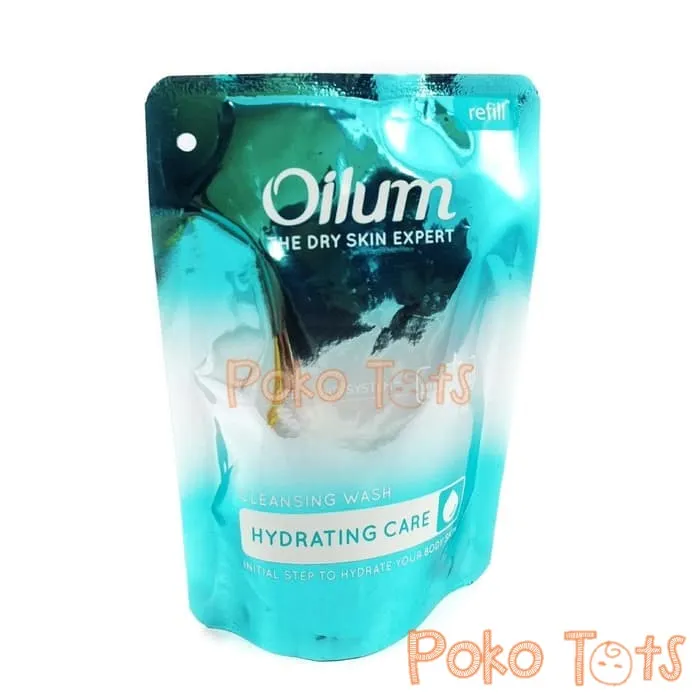 Oilum Cleansing Body Wash Hydrating Care Pouch 175ml Sabun Mandi Cair ...