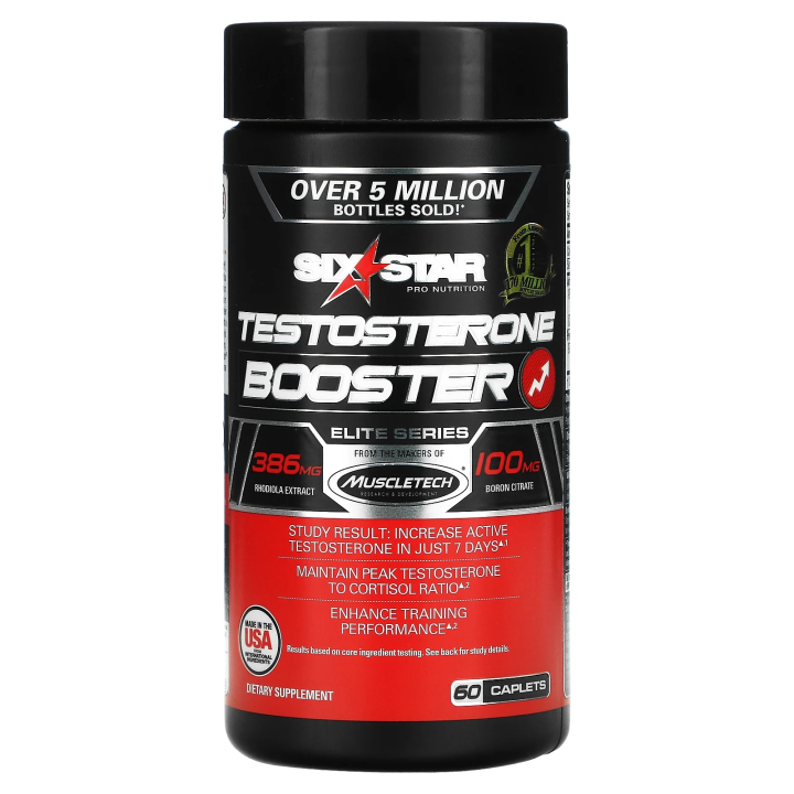 Six Star, Elite Series, Testosterone Booster, 60 Caplets | Lazada PH