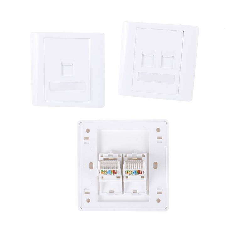 1 Port 2 Ports 3 Ports 4 Ports 86 Type Computer Socket Panel CAT5E ...