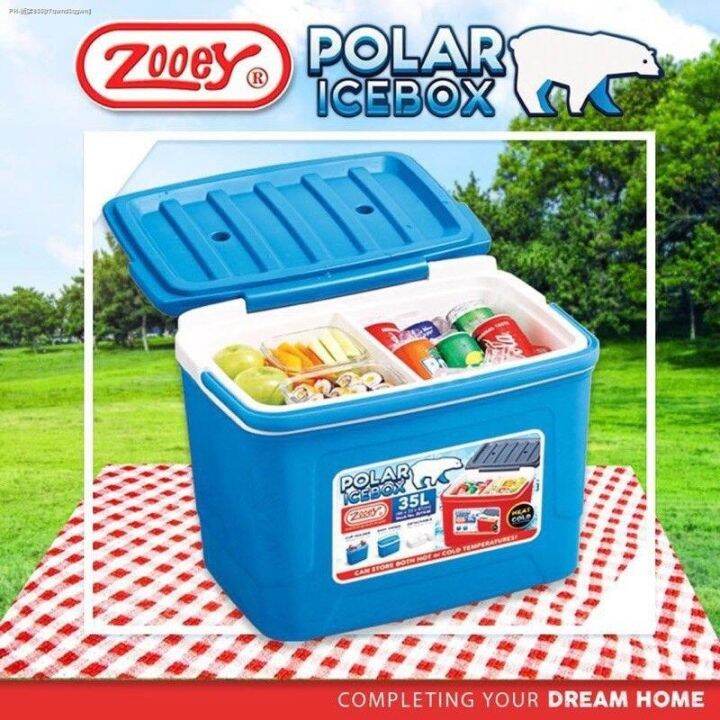 COD Zooey Ice Box/ Cooler 35 Liters or 52 | Lazada PH
