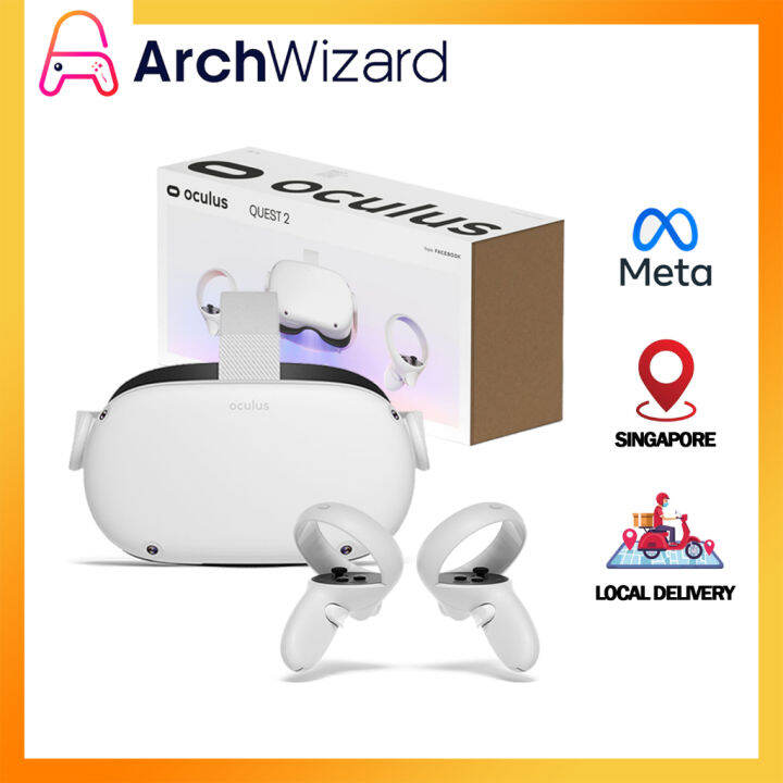 Meta Quest 2 Oculus Quest 2 Virtual Reality Vr Headset Meta Quest