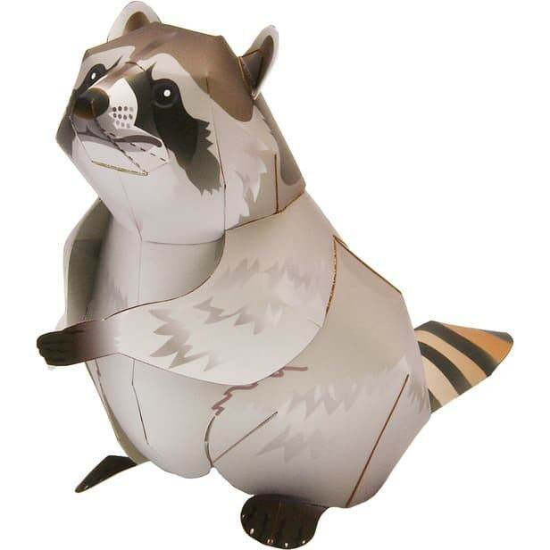Raccoon papercraft | Lazada Indonesia