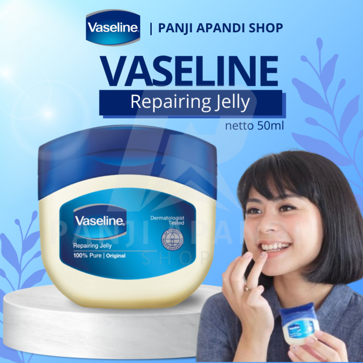 [ORIGINAL] VASELINE HEALING JELLY 100% PURE JELLY 50 ml & 100 ml | Lazada Indonesia