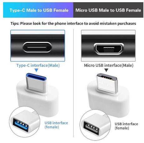 ครบทุกรุ่น OTG USB มือถือ to type-c / OTG Micro / สำหรับรถยนต์OTG V3 ...