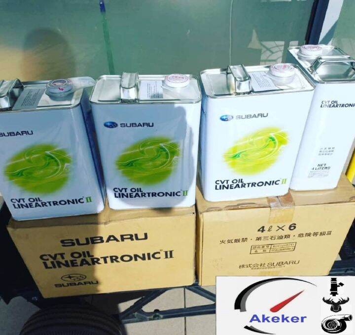 Subaru ATF CVT 4L Subaru XV GP7 GT7 Forester SJ5 Lineartronic Auto Transmission Fluid K0418 ...