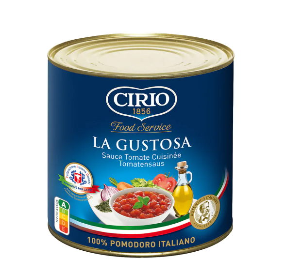 CIRIO La Gustosa Tomato Pasta Sauce / Sos Pasta Tomato 2.55KG | Lazada