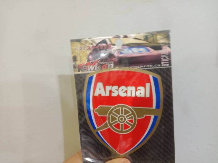 Arsenal Football Club Sticker / Arsenal Bola Sepak Sticker / Water ...