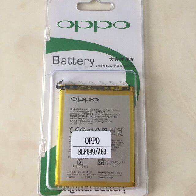 ho- Blp649 / A83 original oppo mobile battery | Lazada PH