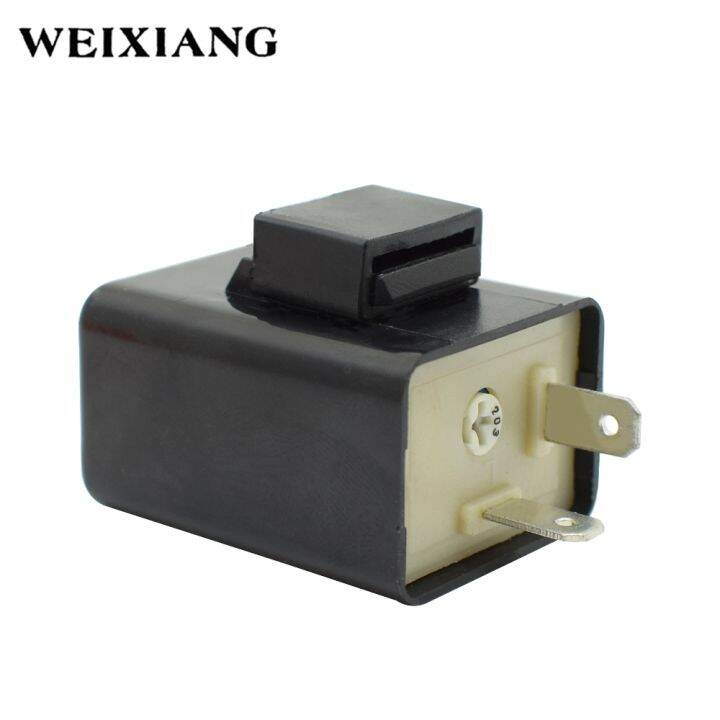 LED Indicator Relay PureTek 2-Pin With Loud Buzzer - For Motorcycles ...