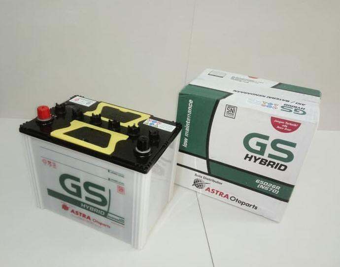 Aki Mobil Mitsubishi Fuso Gs Astra Basah / Hybrid Ns70 12V/65Ah ...