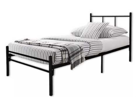 EE HOME SET Single Bed Frame With Single Mattress Katil Bujang Tilam ...
