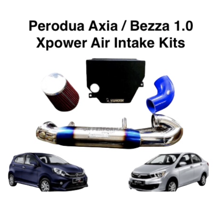 Perodua Axia 2014+ 1.0 Bezza 1.0 With Open Pod Filter - Xpower Air ...