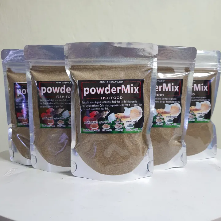 JBM Aquayard PowderMix Fish food | Lazada PH