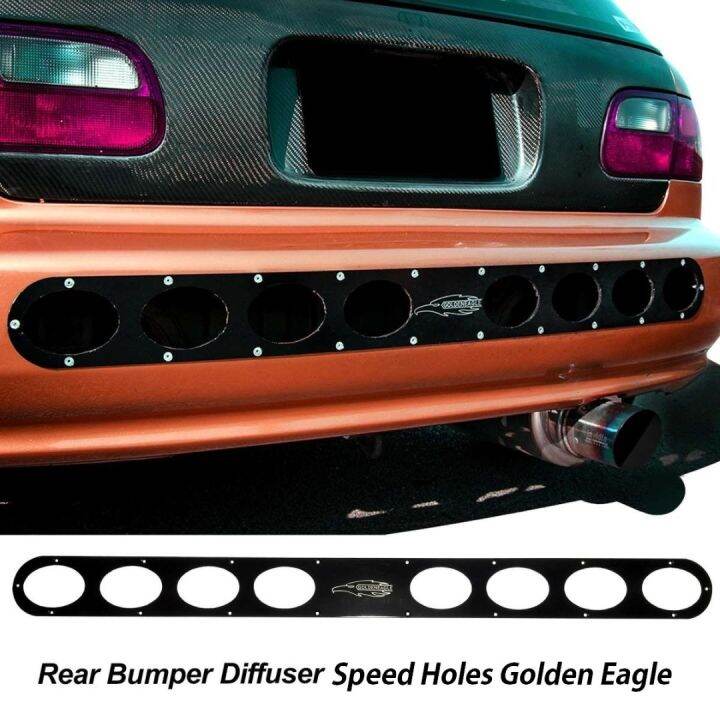 Long Type 8 Holes Golden Eagle Rear Bumper Speed Holes Aluminum Steel ...