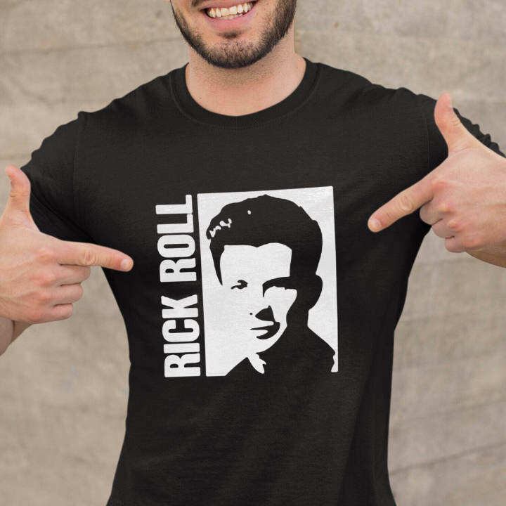 Rick Astley Free Funny Rick Roll Uni T Shirt For Men Women | Lazada PH